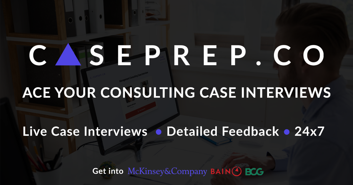 CasePrep - AI-Powered Consulting Case Interview Practice